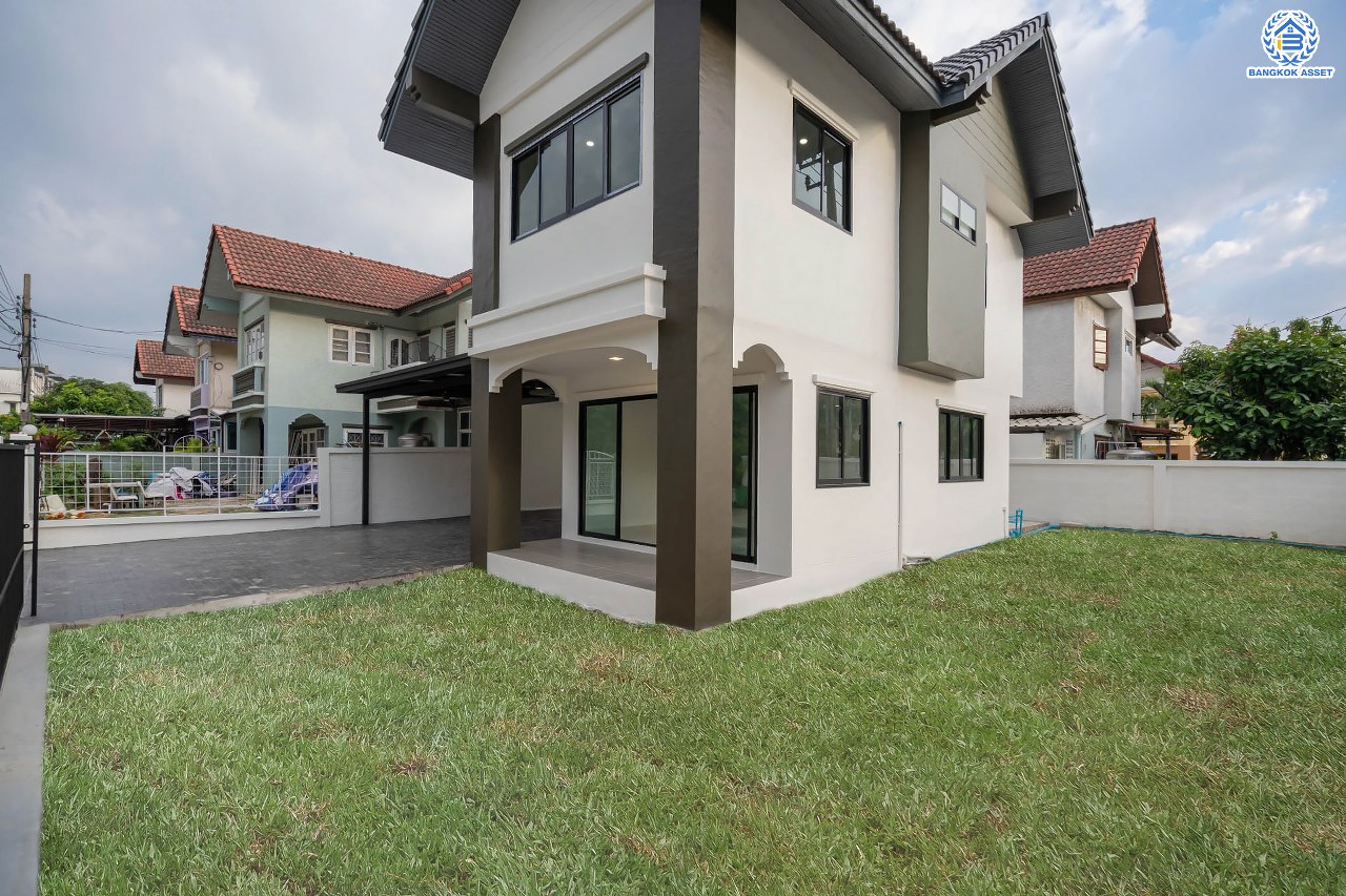 บ้านเดี่ยวมือสอง ตกแต่งใหม่ ม. ภัทรไพรเวท3 ชัยพฤกษ์-รัตนาฯ 60 วา